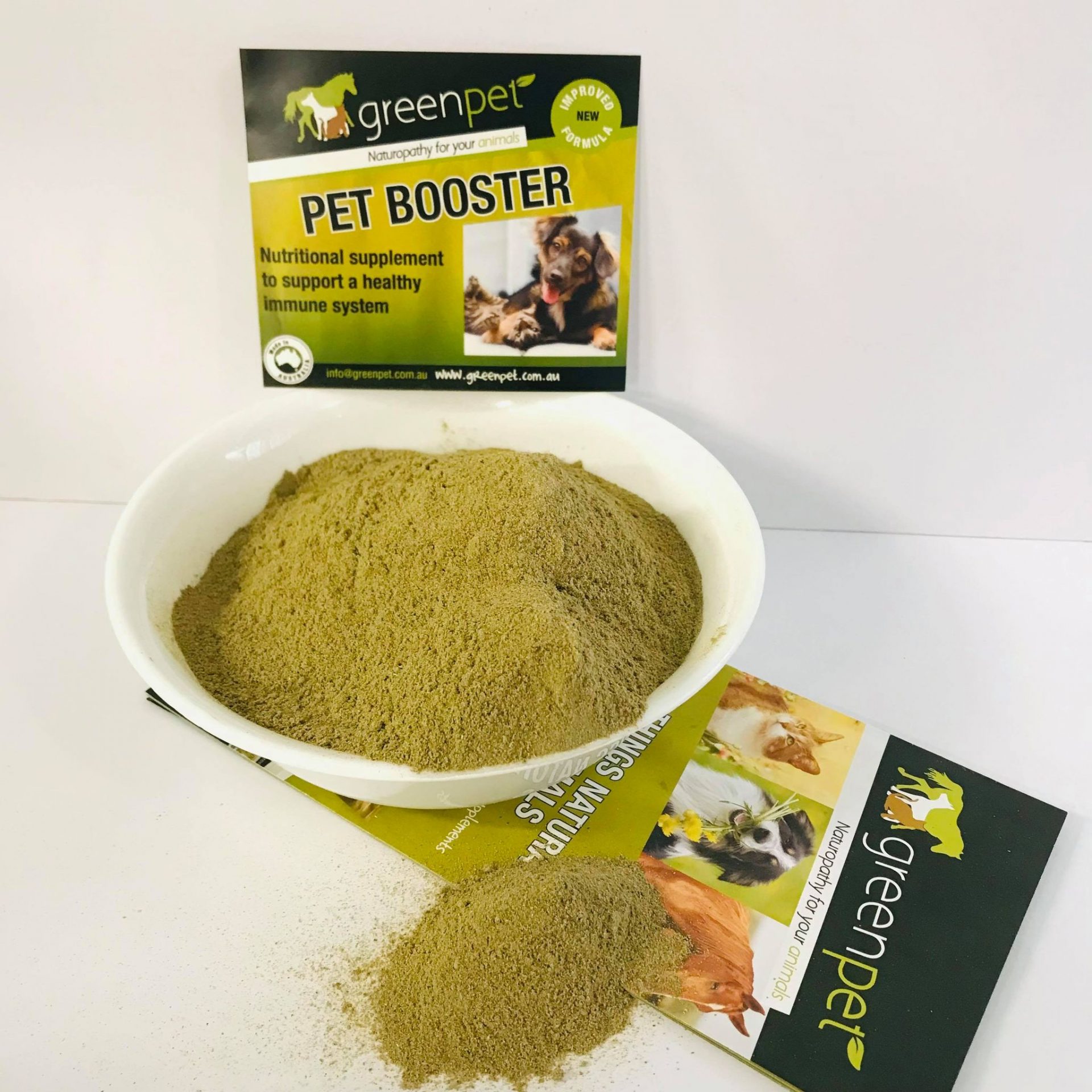 Pet Booster - Superfood Supplement for Dogs & Cats - Greenpet