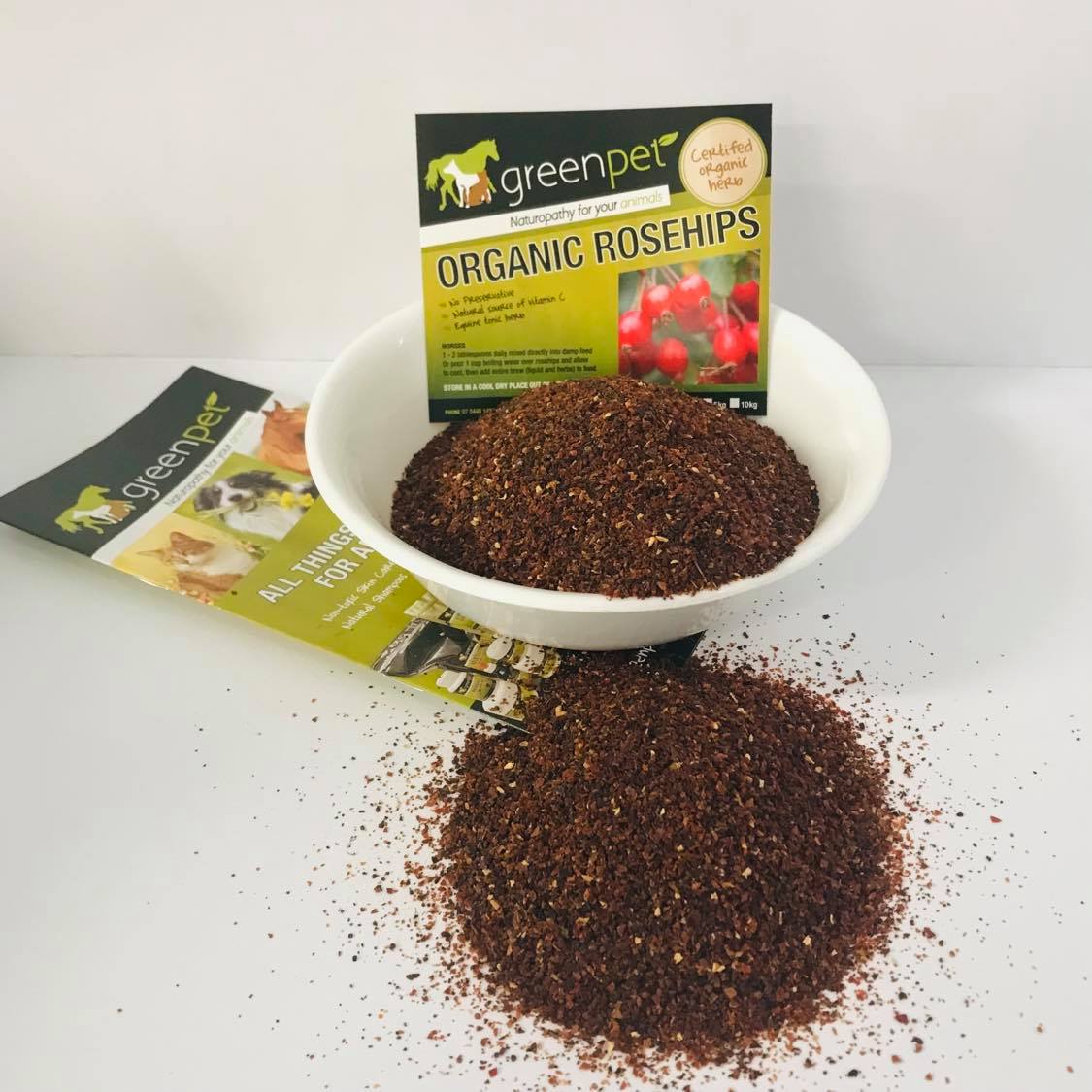 Rosehip Granules - Organic - Greenpet