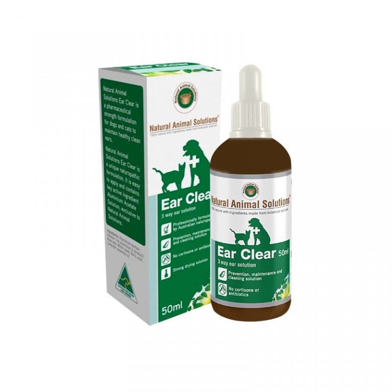 Ear Clear - Natural Animal Solutions - Greenpet