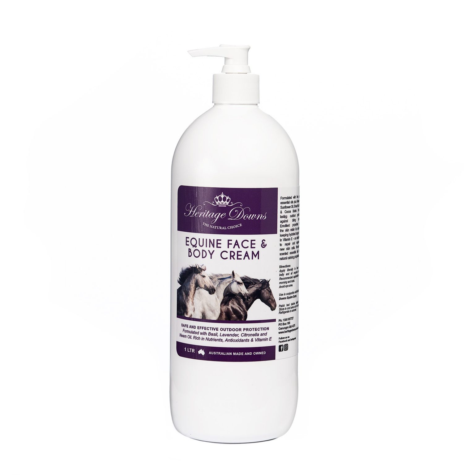 1l Equine Cream - Greenpet